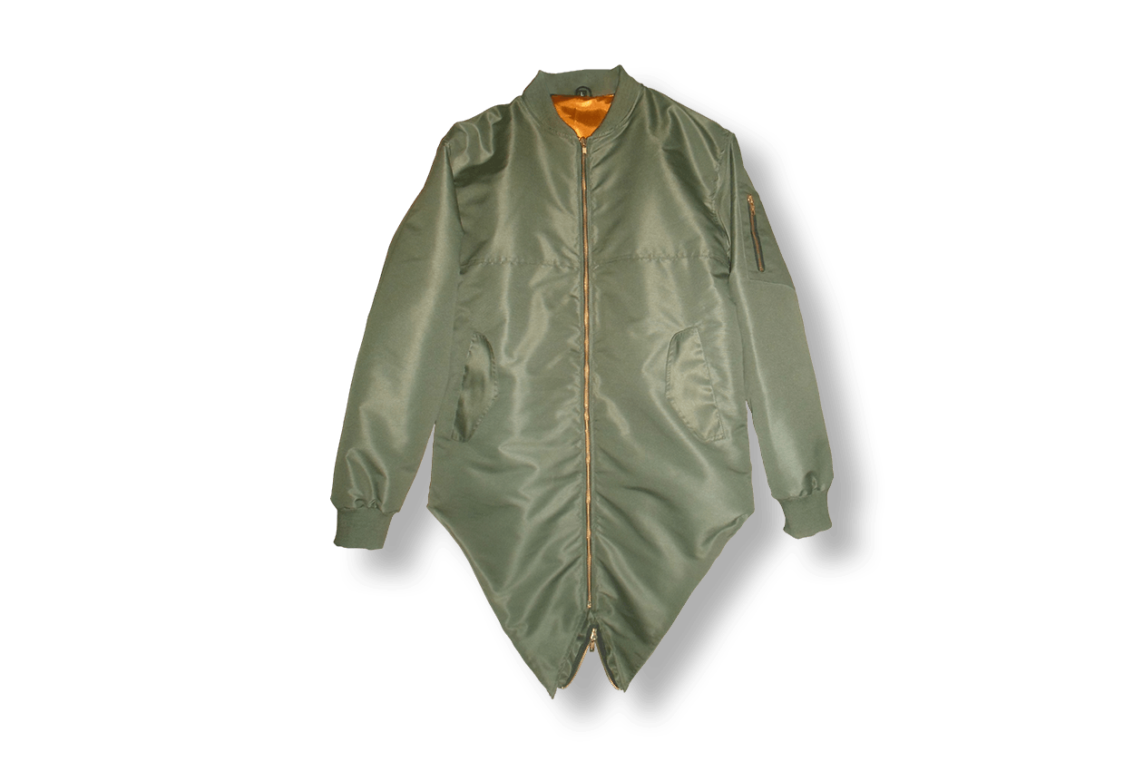 Been Rare/ Aul Black Double Tailed Flight Jacket | Grailed