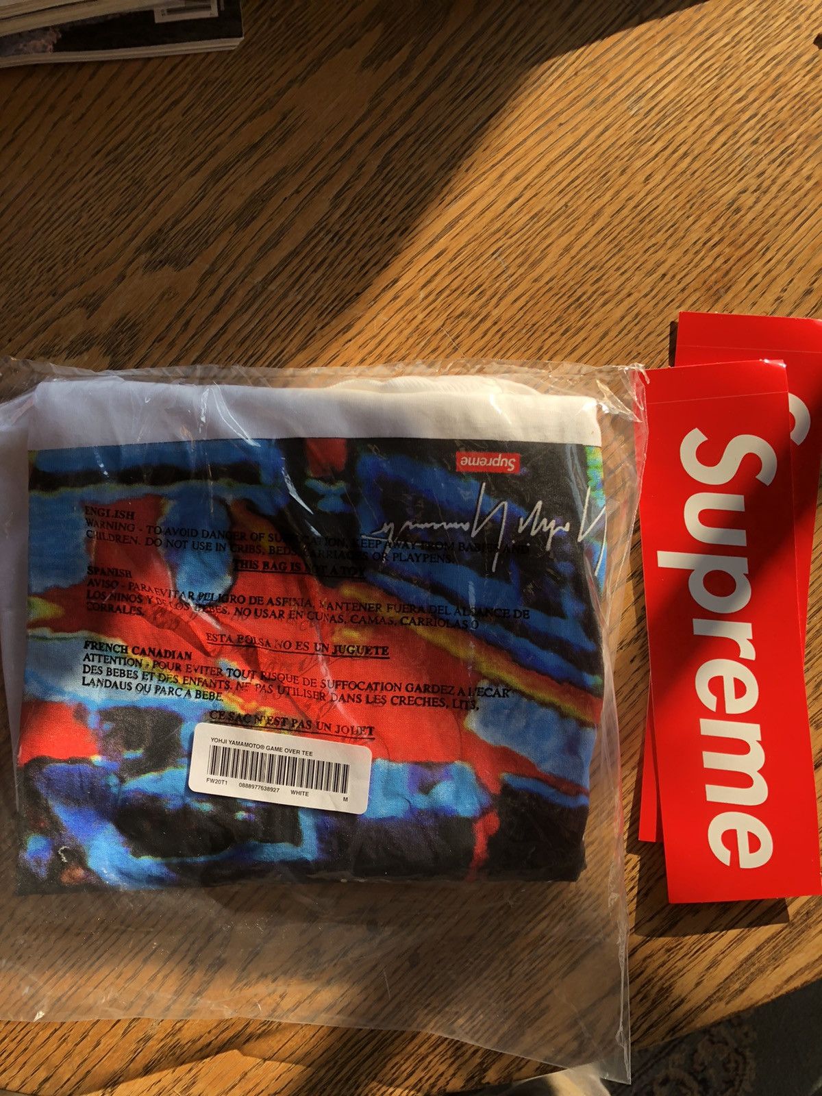 Supreme × Yohji Yamamoto Supreme Yoshi Yamamoto Game Over Tee | Grailed