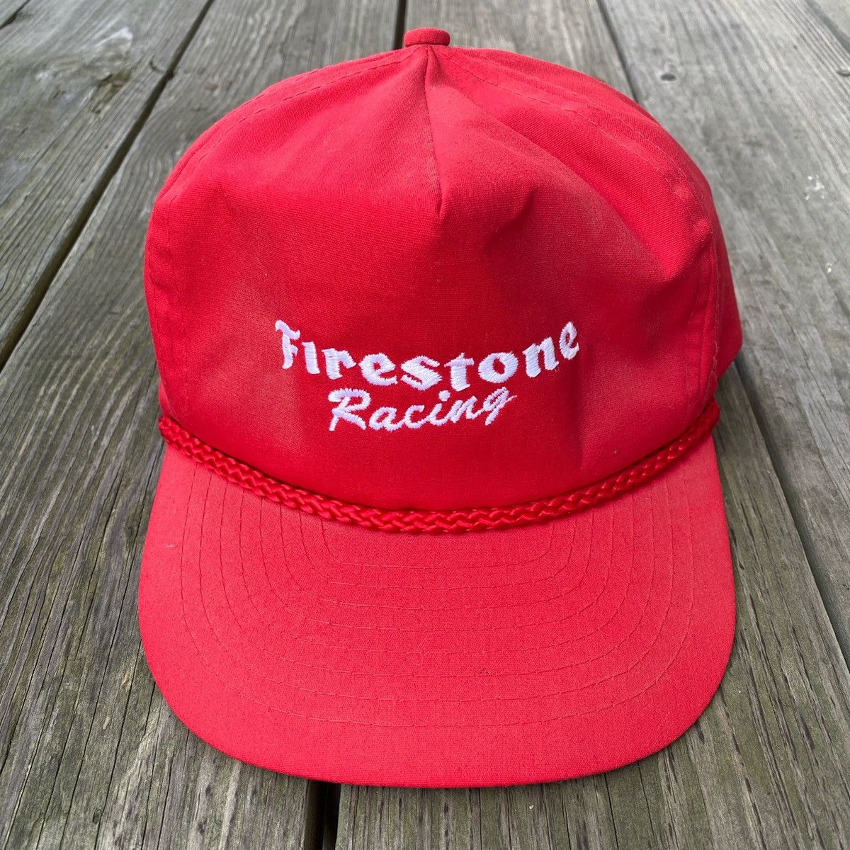 Vintage 80s Vintage Nissan Firestone Racing SnapBack Hat | Grailed