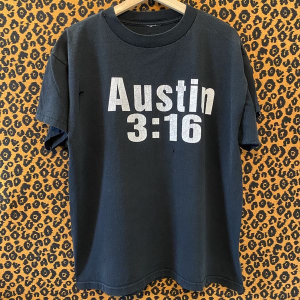 Vintage Vintage Stone Cold Steve Austin 3:16 Middle Finger Bootleg ...