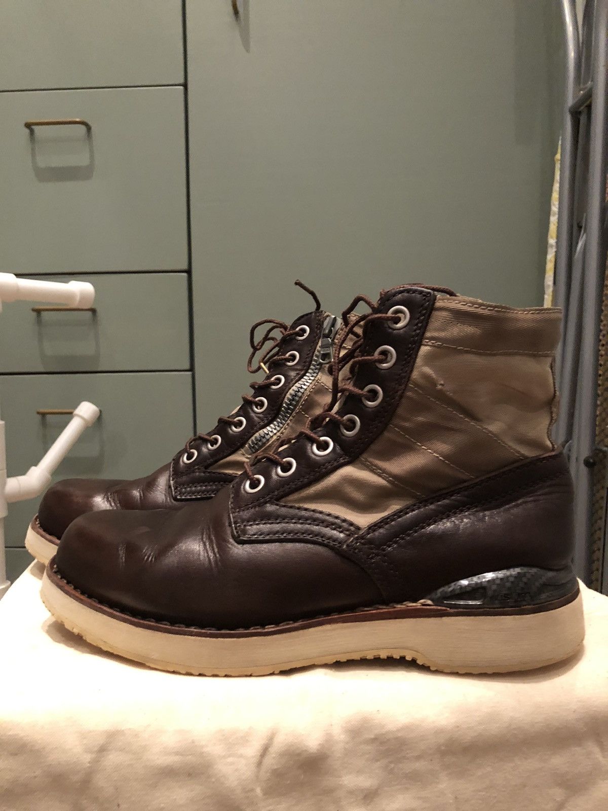 Visvim 7 Hole 73 Folk Boot | Grailed