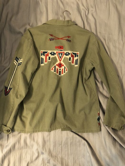 Polo Ralph Lauren Polo Ralph Lauren Embroidered Herringbone Aztec Shirt ...