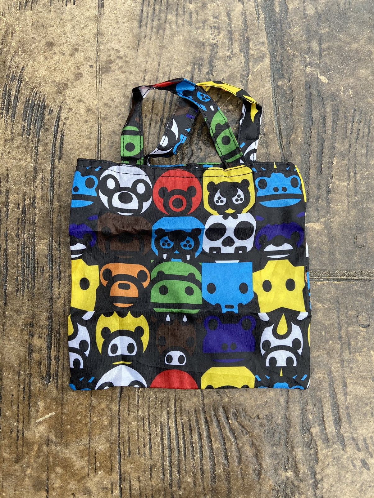 Bape Mini bape faces tote | Grailed