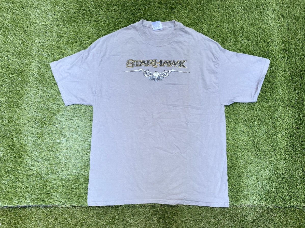 Streetwear × Vintage Play Station Starhawk Graphic tee | Grailed