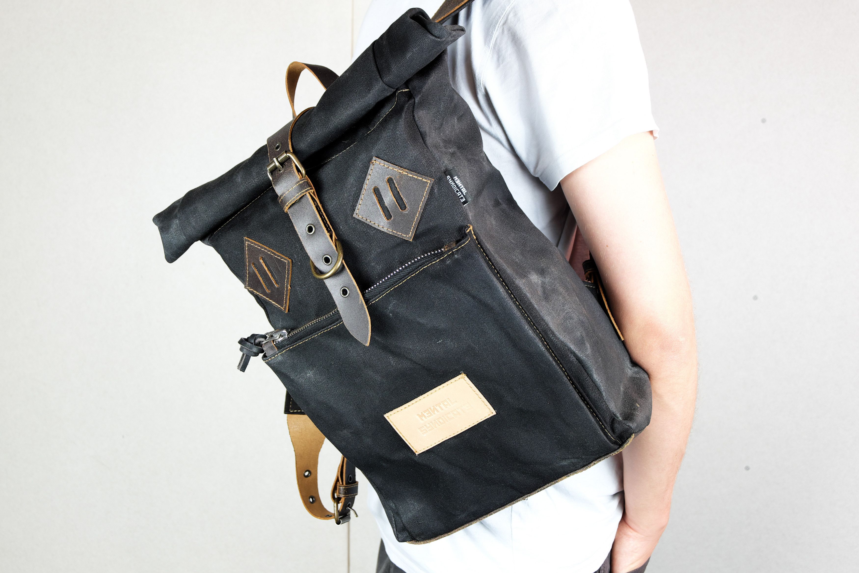 Vintage Canvas Backpack, Urban Backpack, Flight Backpack | Grailed