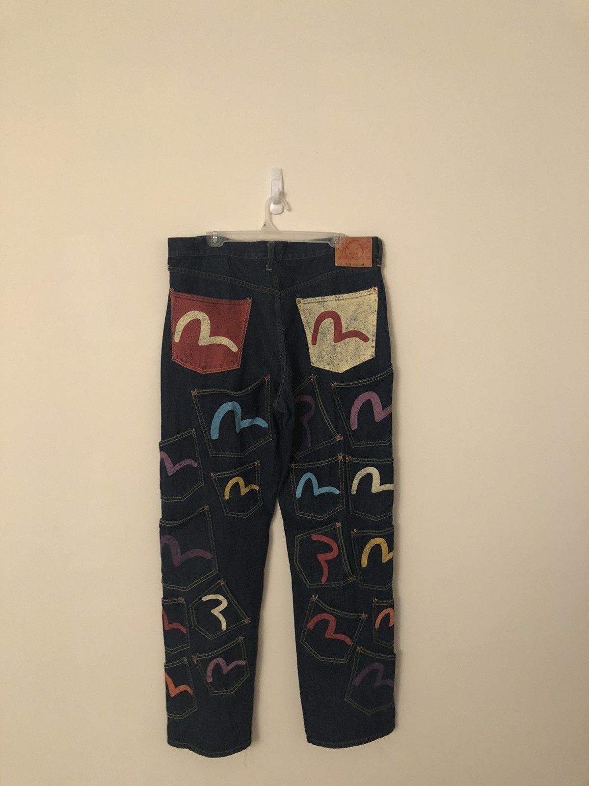 Evisu × Vintage Evisu Multi Pocket Jeans Denim | Grailed