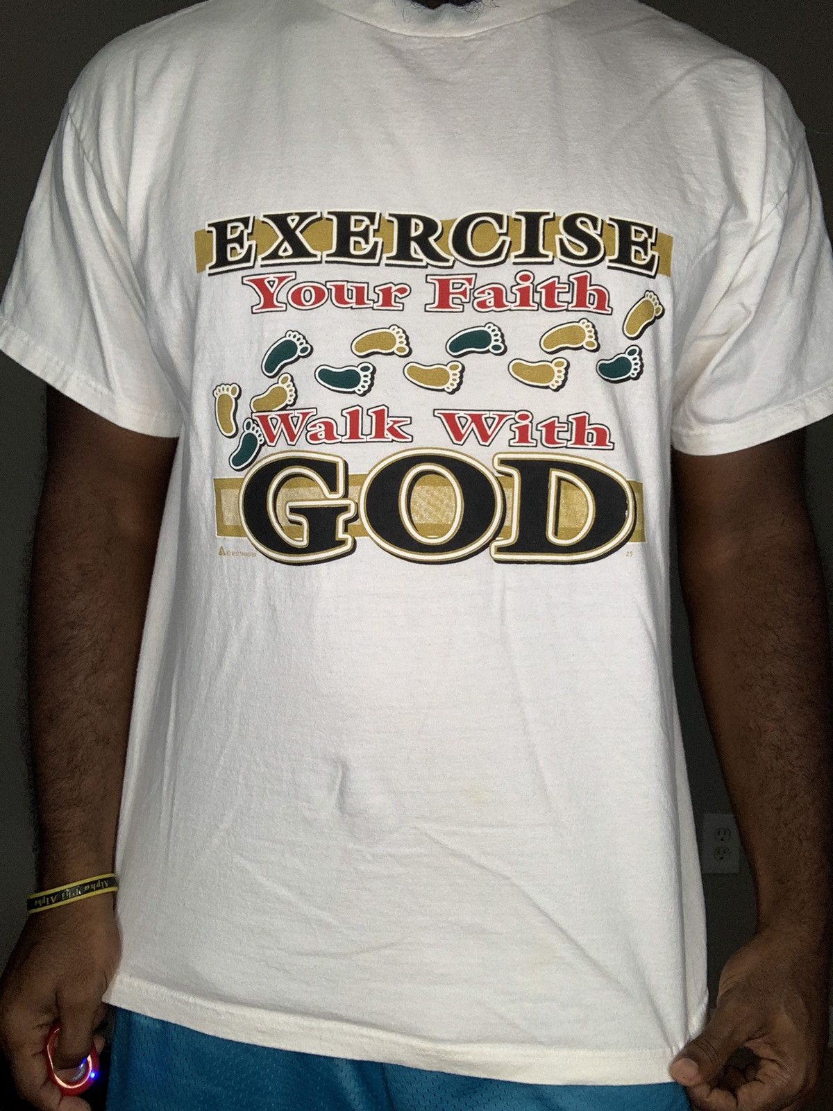 Fruit Of The Loom Exercise your faith walk with God | Grailed