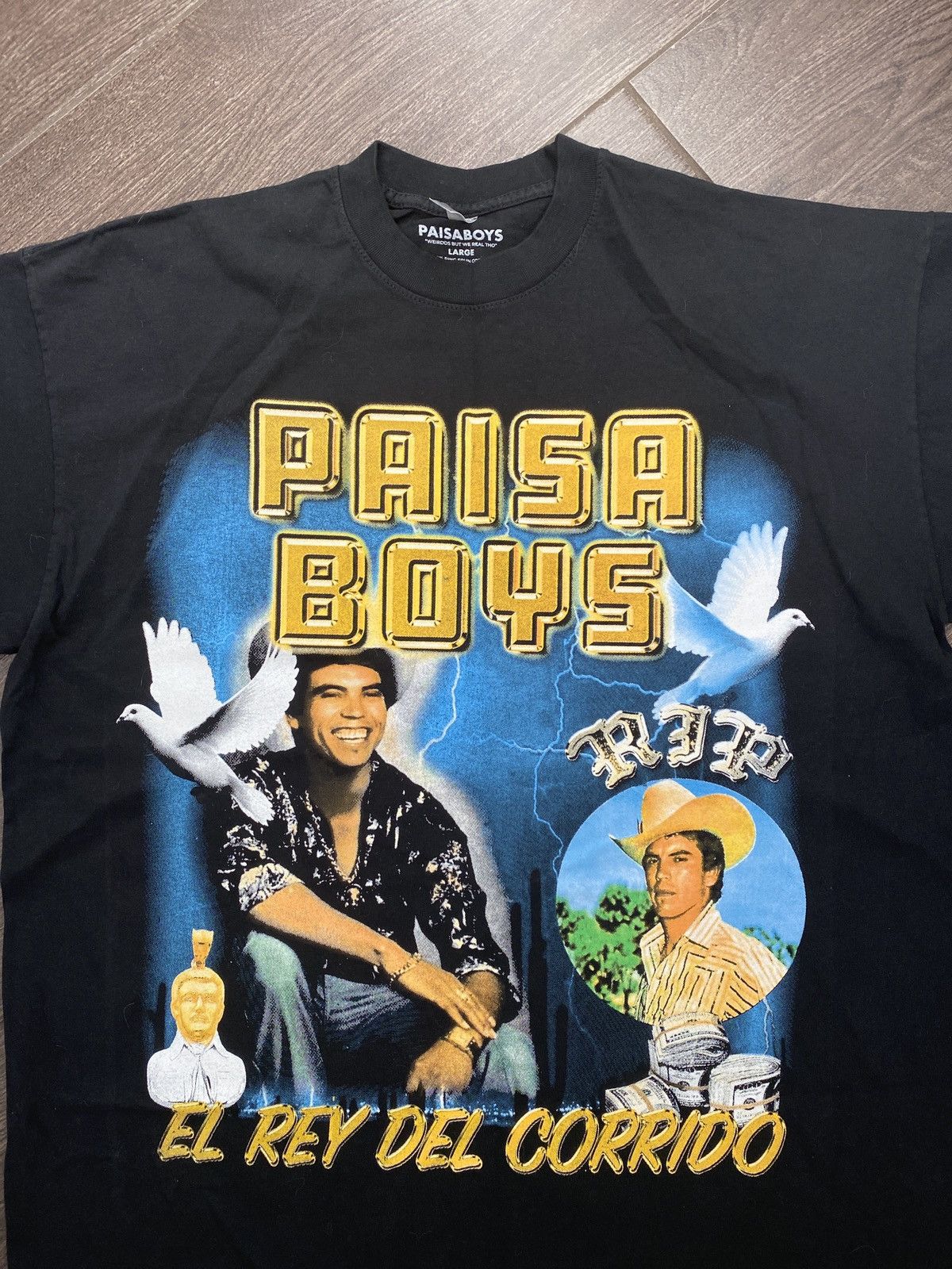 424 On Fairfax Paisa Boys Chalino Tee | Grailed