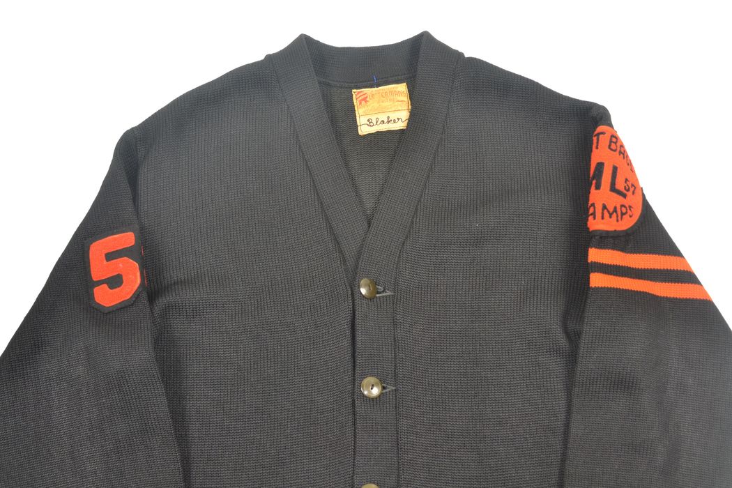 Vintage 1957 Tigers High School Football Cardigan Sweater 60s 70s | Grailed