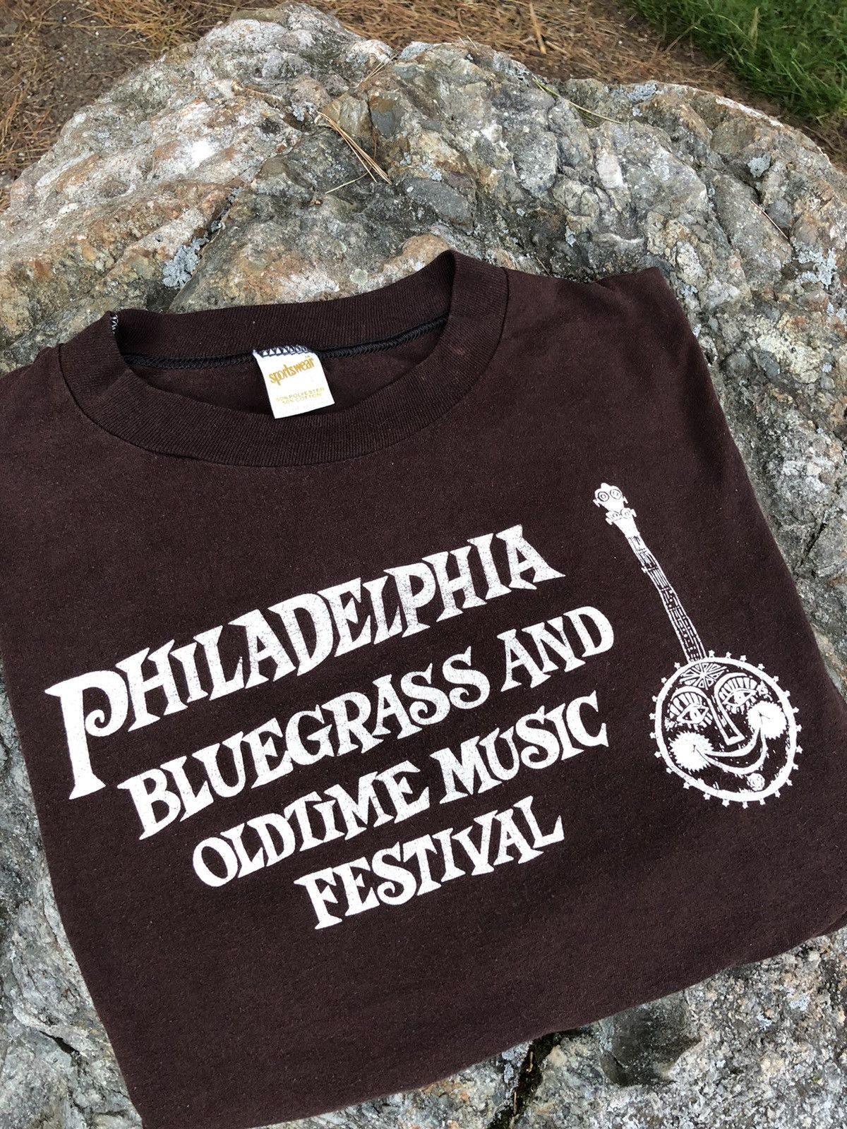 Vintage 70s/80s Philadelphia Bluegrass Festival Shirt Single Stitch ...