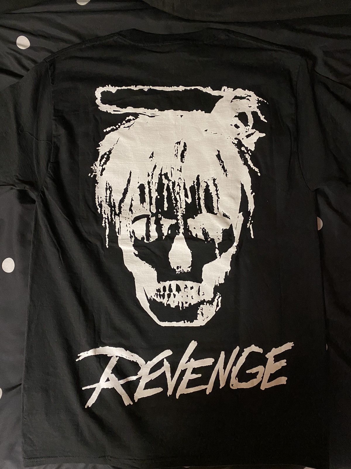 Revenge Juice WRLD x Revenge Legends Never Die Black T-shirt | Grailed