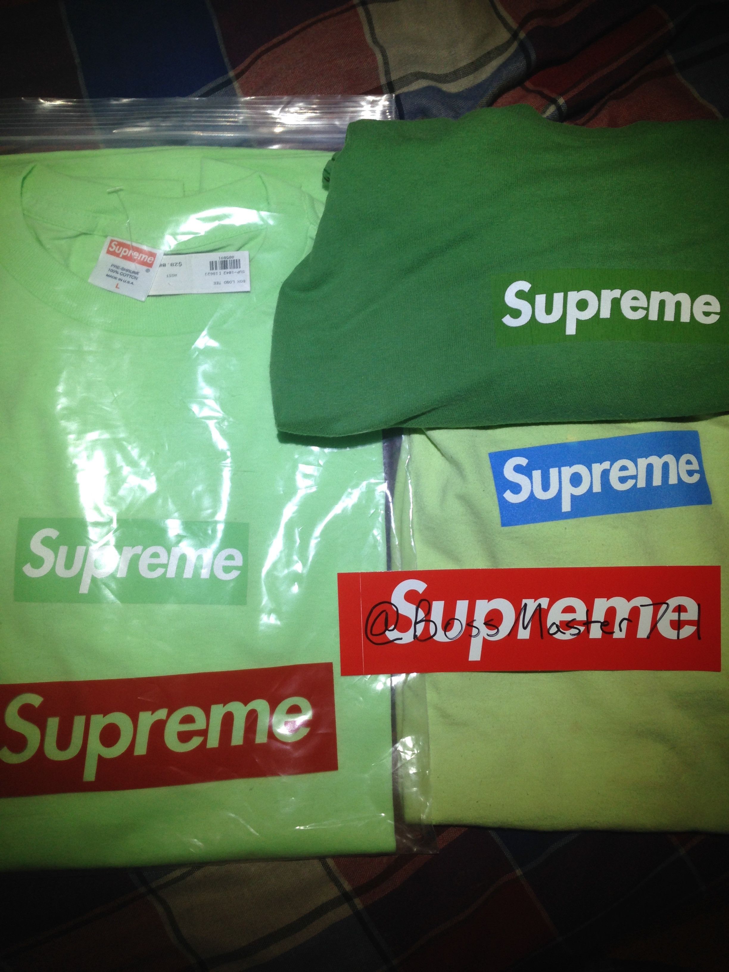 Supreme Bogo Tees | Grailed