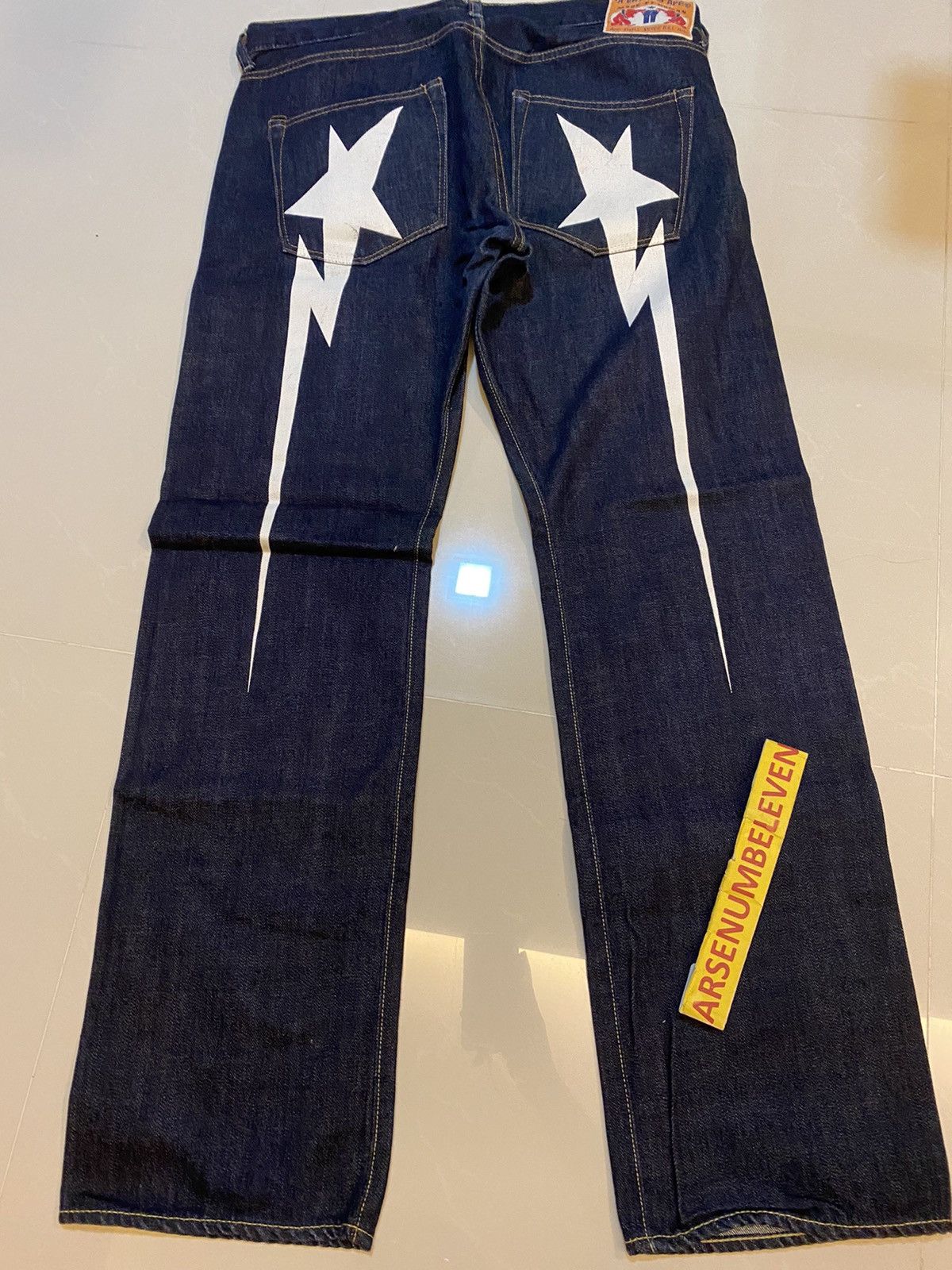 Bape Bape Jeans bapesta used large rare vintage og | Grailed