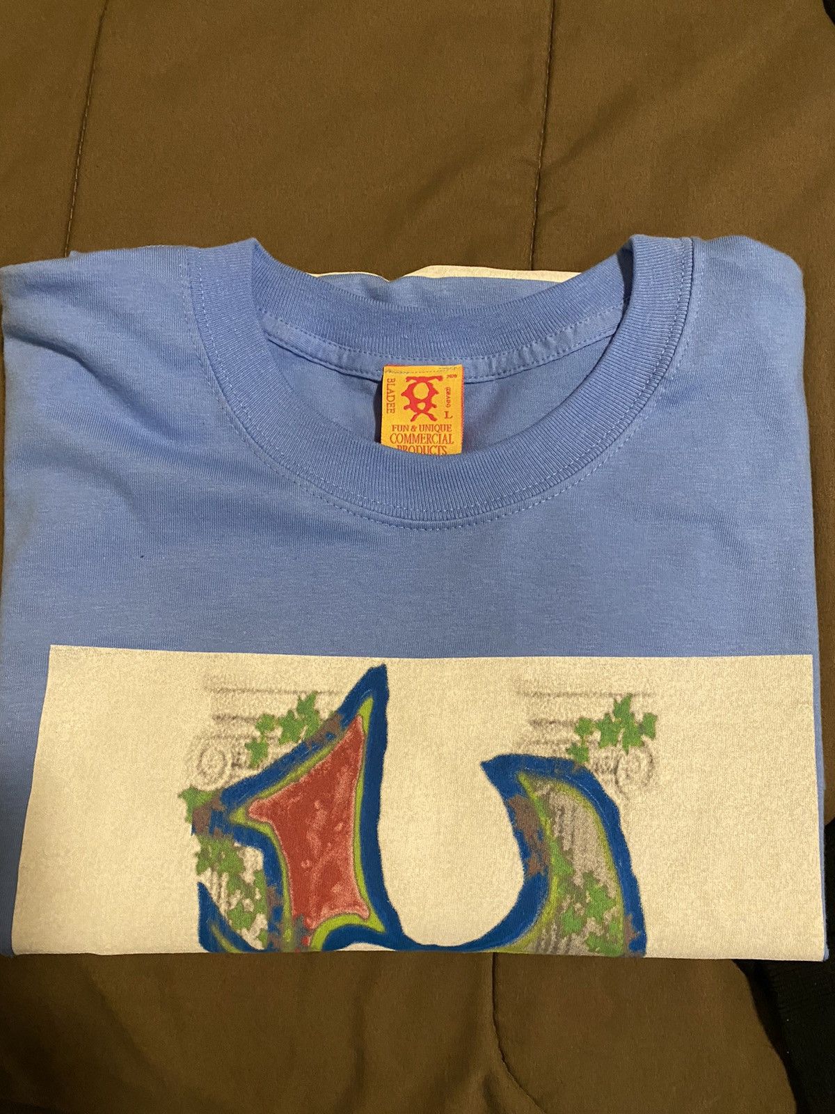 Sad Boys Bladee Excelsior Temple Sprite T-Shirt large | Grailed