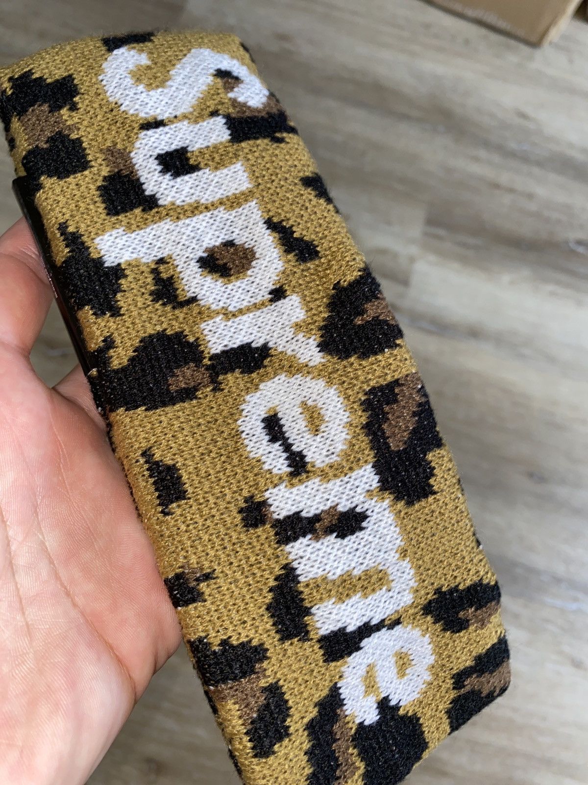 Supreme Supreme 3M Reflective Leopard Cheetah Print Headband FW18 | Grailed