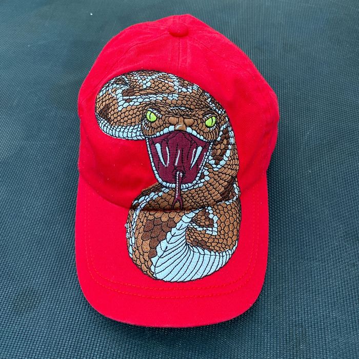 Vintage Embroidered Snake Hat | Grailed