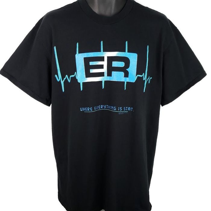 Vintage ER TV Series T Shirt Vintage 90s 1995 Medical Drama | Grailed