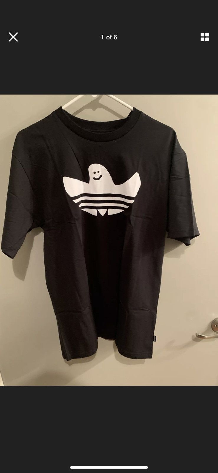 Adidas Adidas Skateboarding Originals Shmoo Ghost T-Shirt EC7373 | Grailed