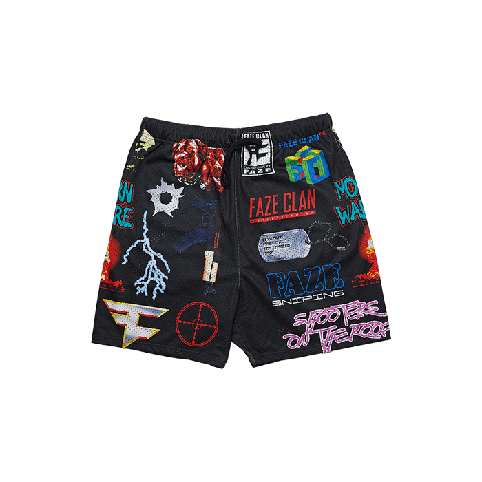 Faze Faze Clan Mesh Shorts | Grailed