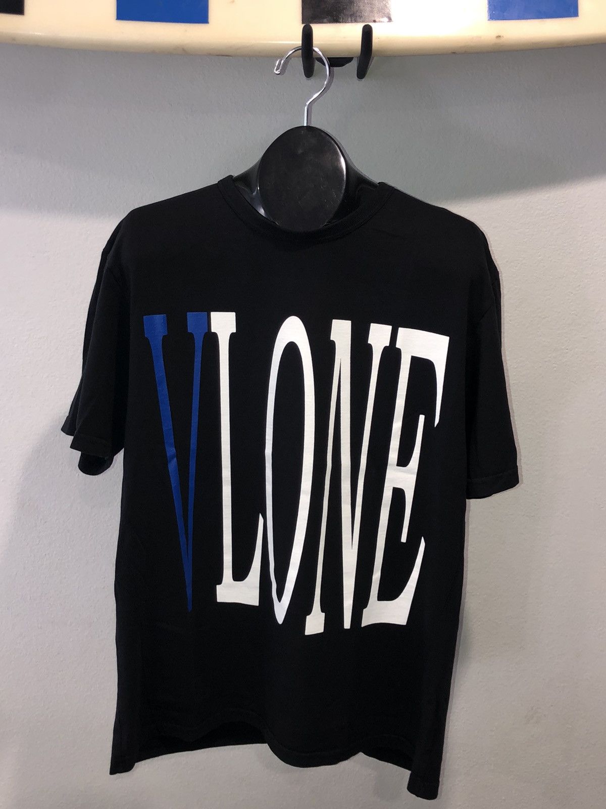 Vlone RARE Blue Staple Tee | Grailed