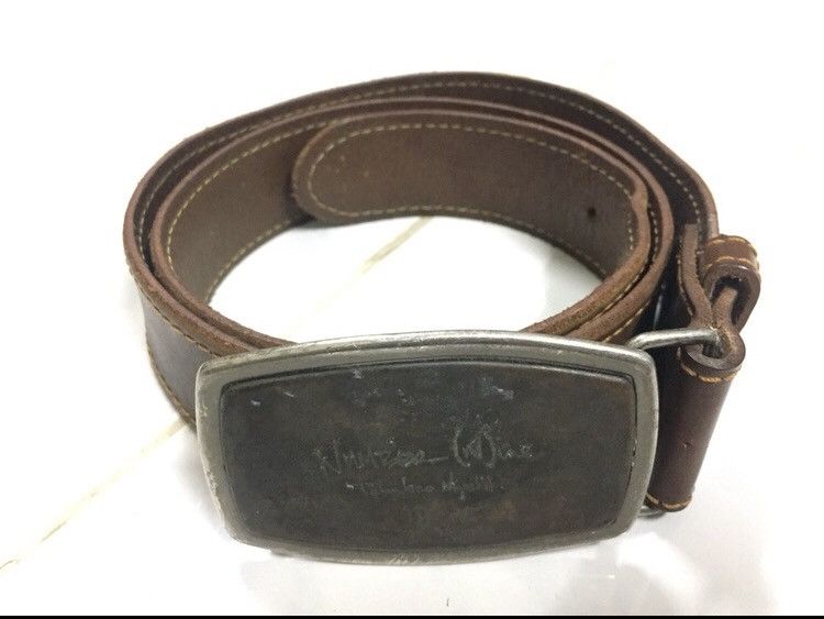 Japanese Brand × Number (N)ine × Vintage Signature Number nine belts ...