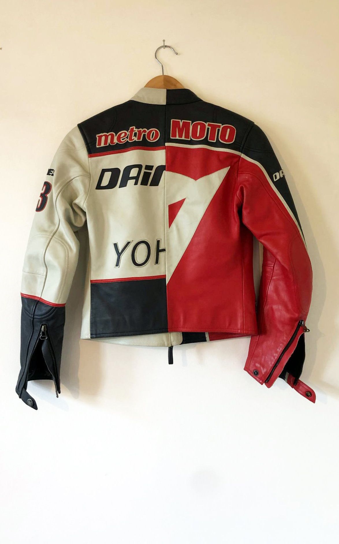 Yohji Yamamoto AW04 Dainese Runway 'METRO MOTO ' Leather Jacket | Grailed