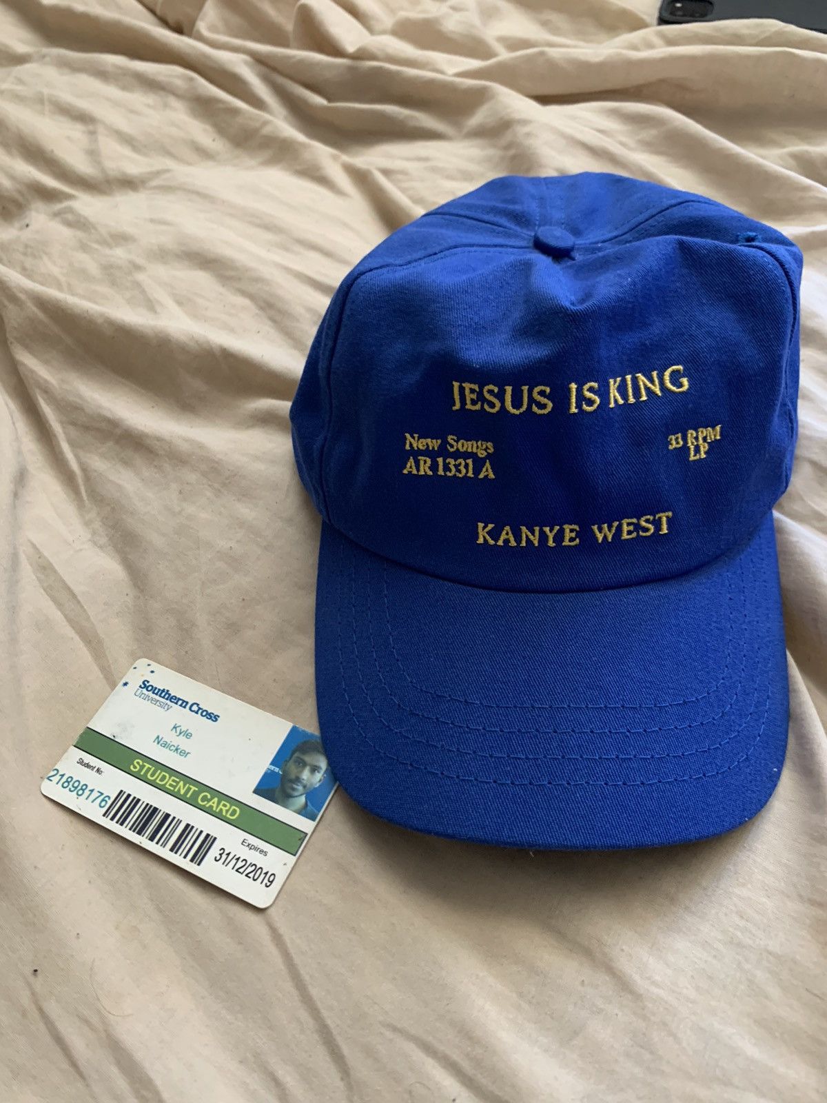 Kanye West Jesus Is King Cap | Grailed