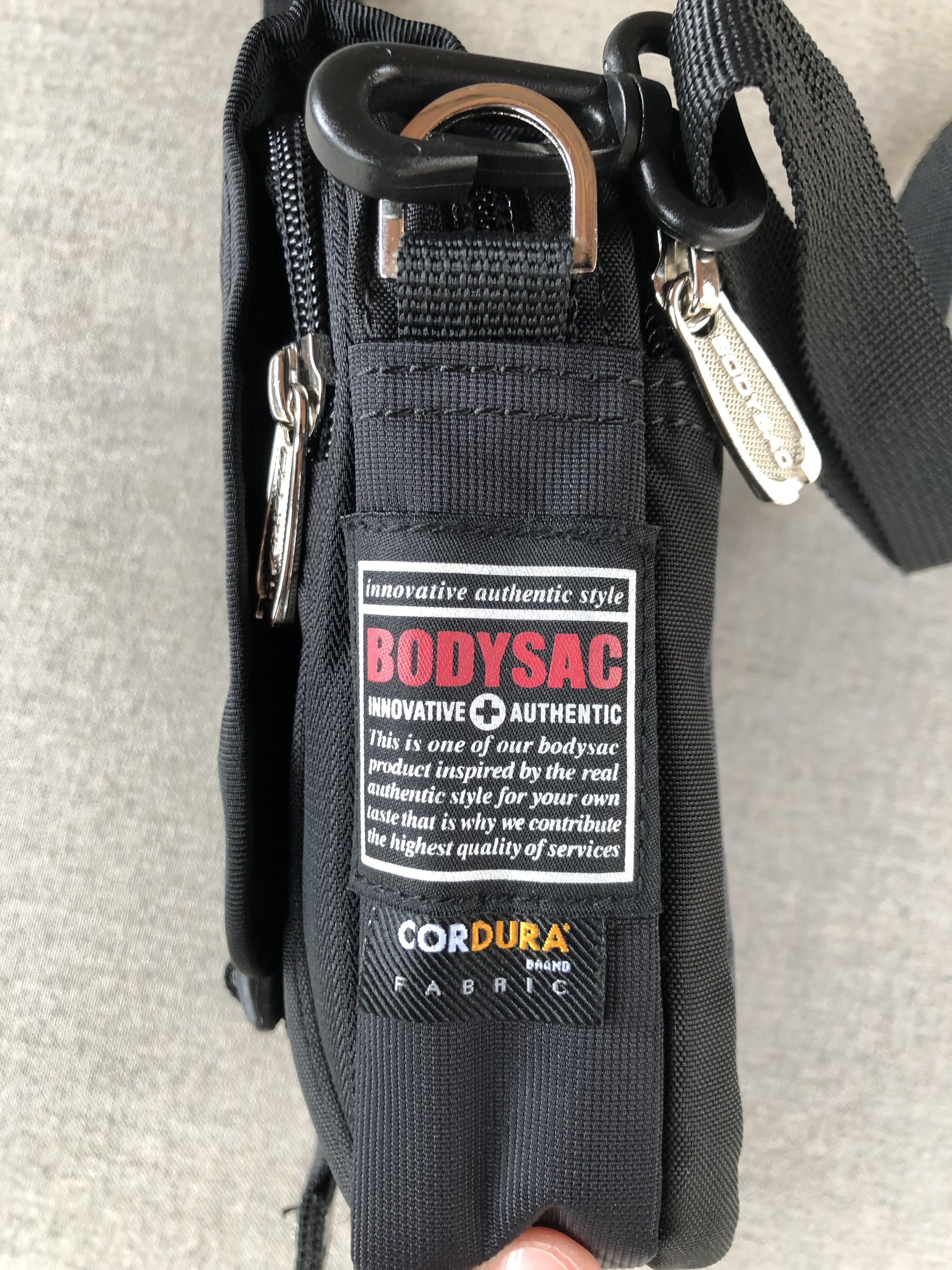 Vintage 90s Body Sac Cordura Crossbody Sling Bag Uzi Travis | Grailed