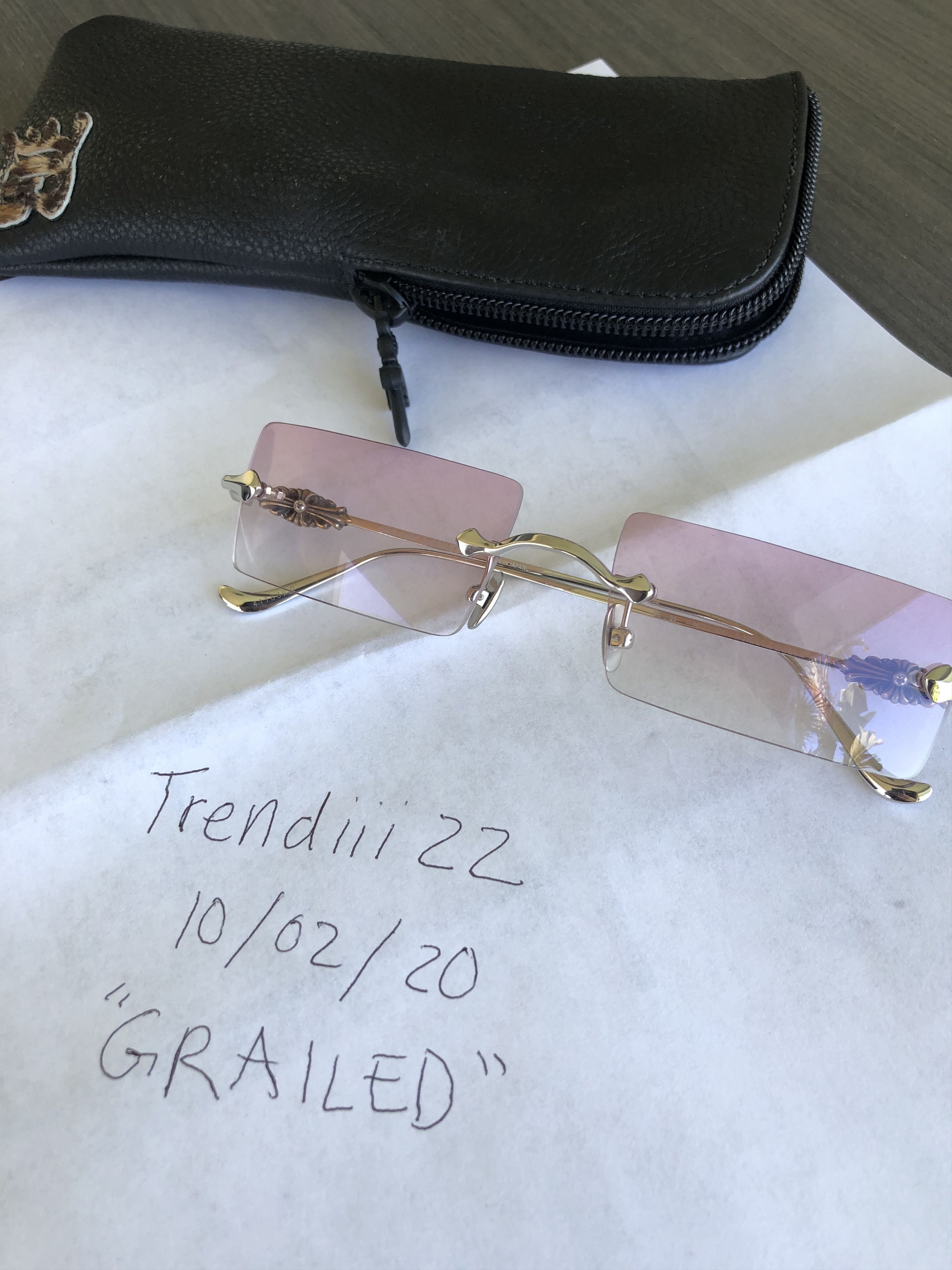 Chrome Hearts CHROME HEARTS x BELLA HADID HELLZ BELLZ GLASSES | Grailed