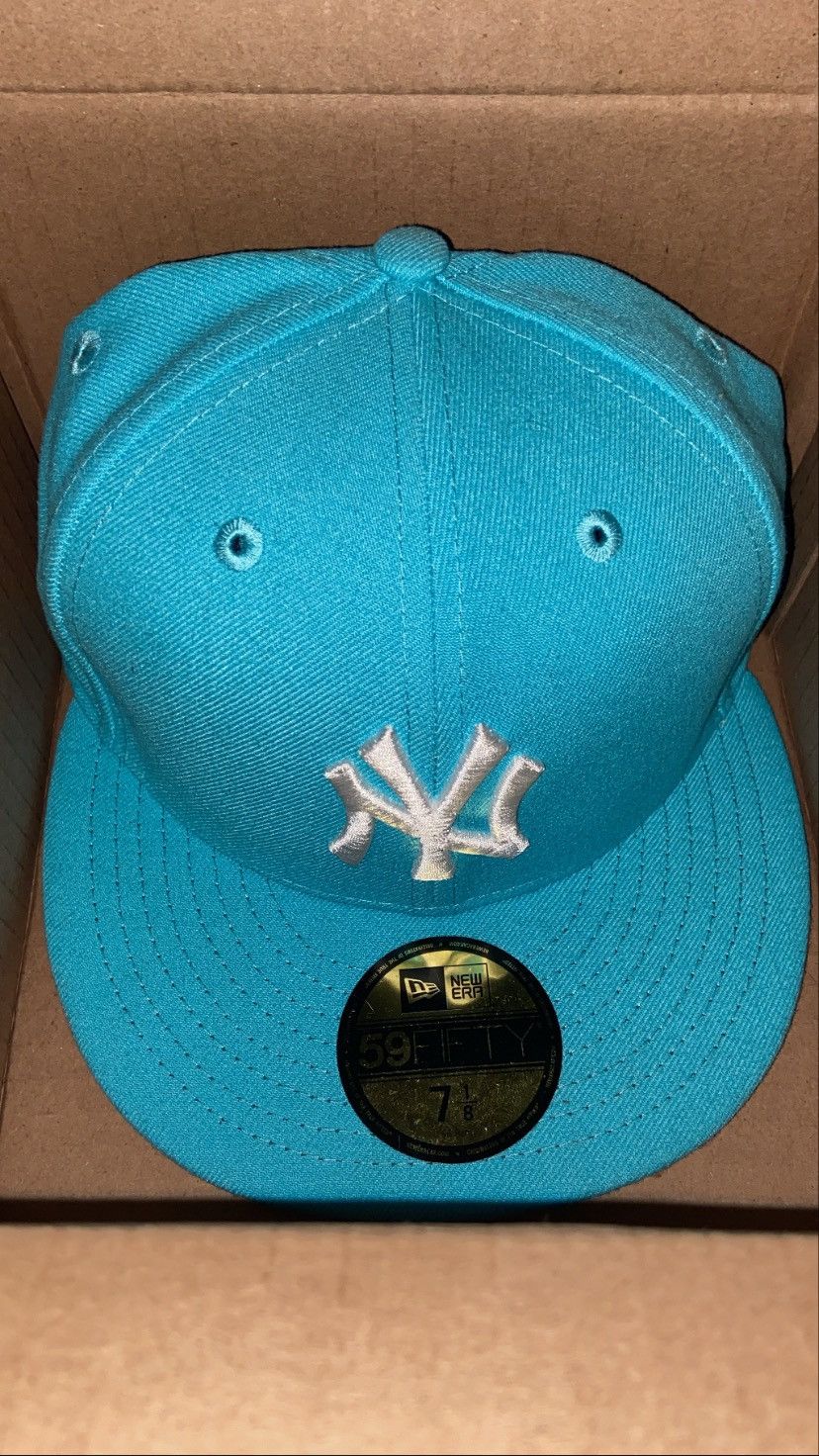 New Era Miami vice blue Yankees | Grailed