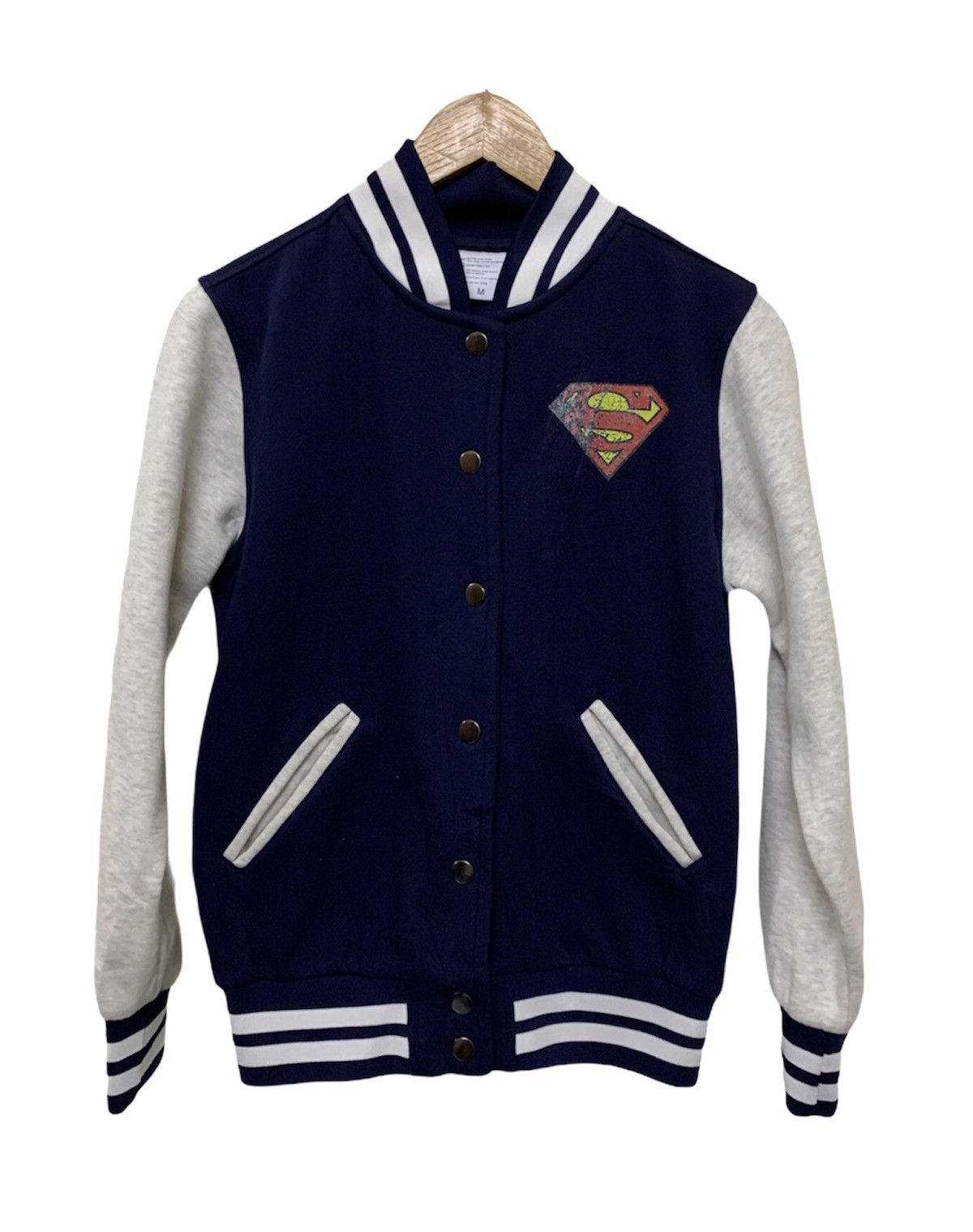 Anima Vintage Superman Varsity Jacket Size M | Grailed