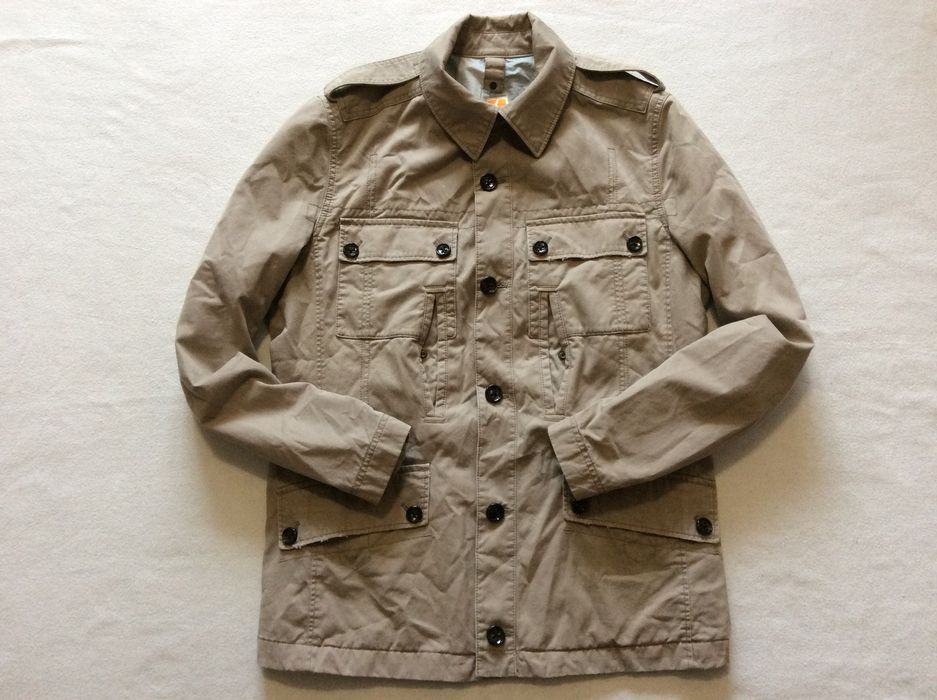 Vintage Hugo Boss military vintage Jacket | Grailed
