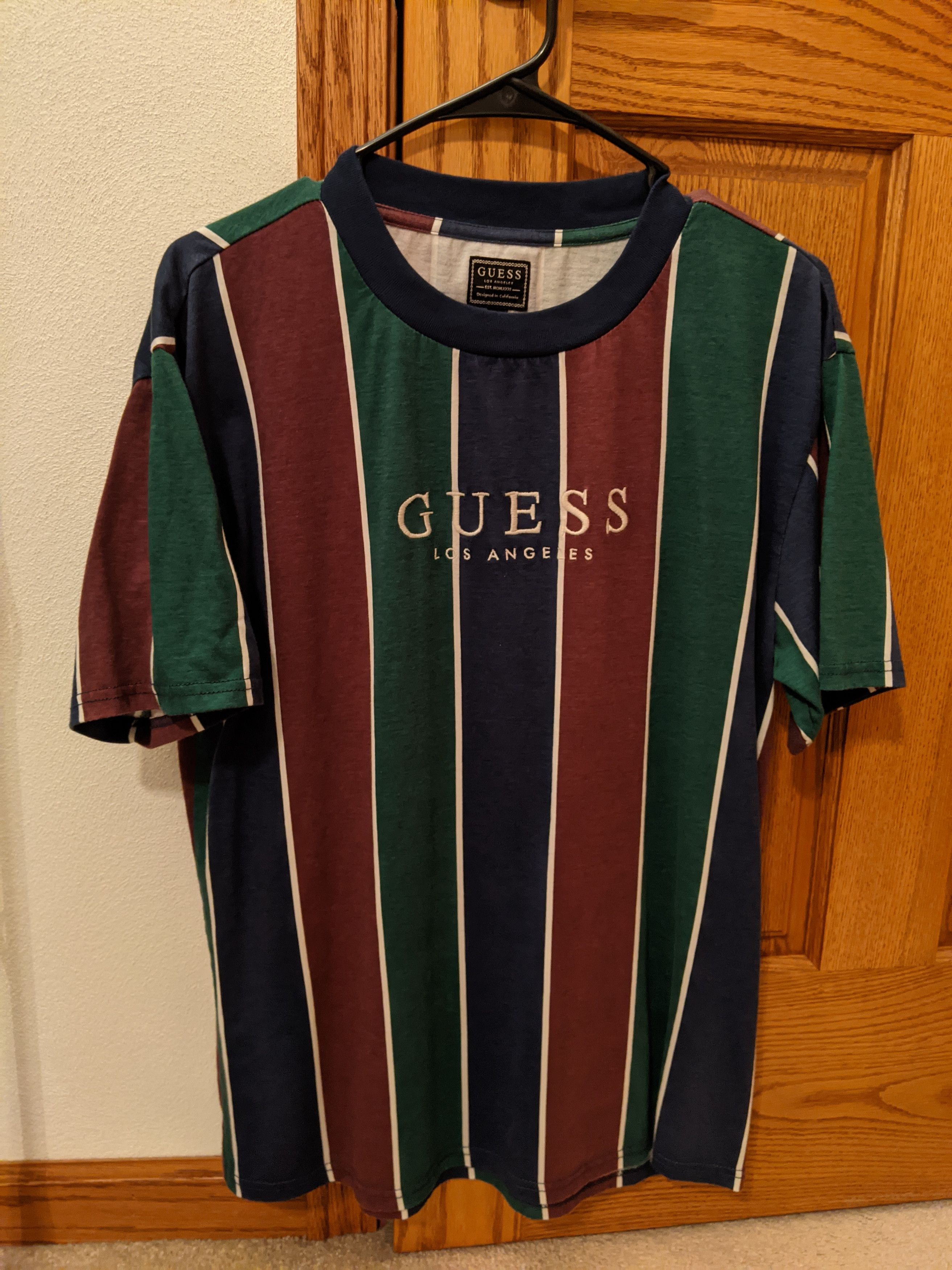 Guess Guess Striped T Shirt | Grailed