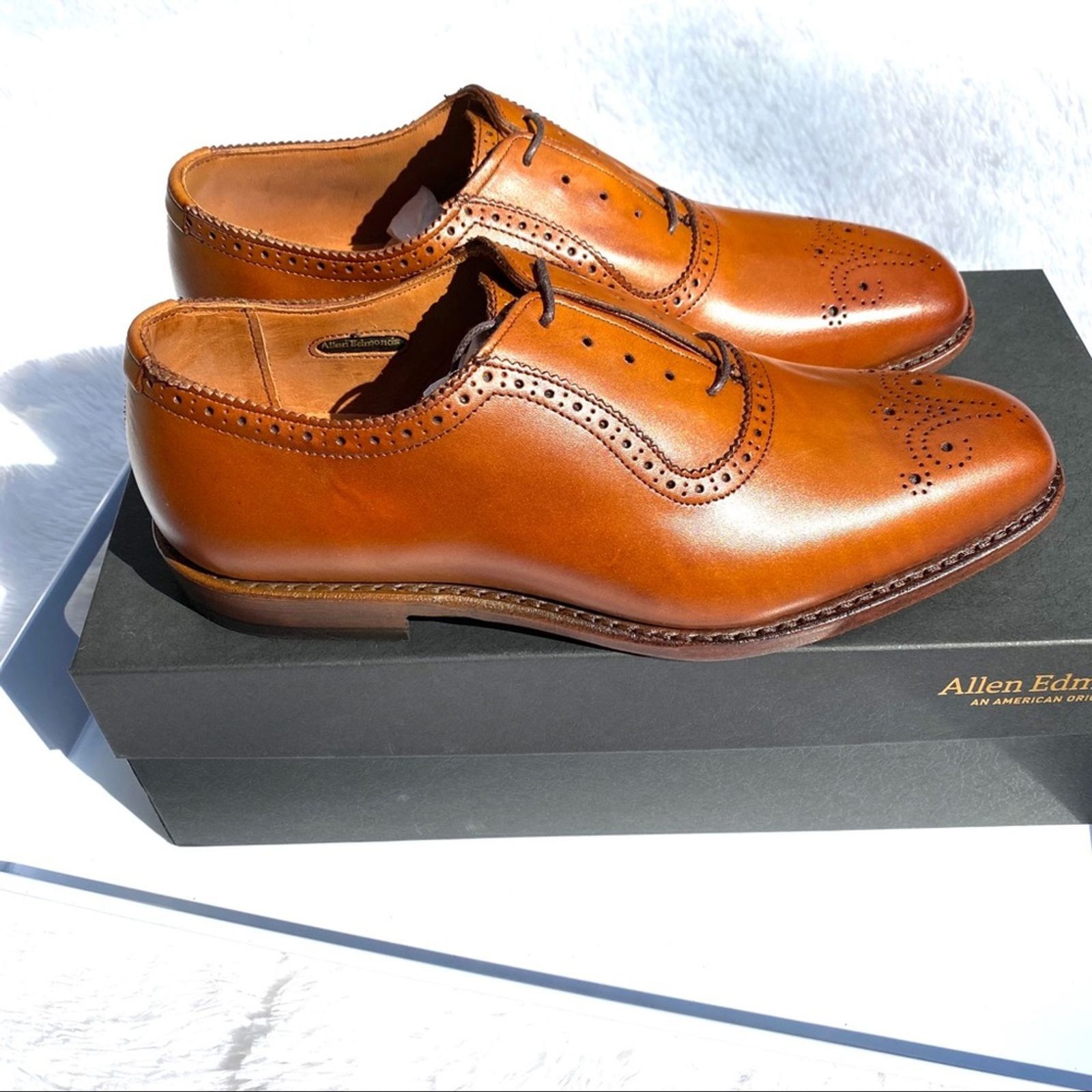 Allen Edmonds NIB Allen Edmonds Cornwallis Walnut Oxford Shoes | Grailed