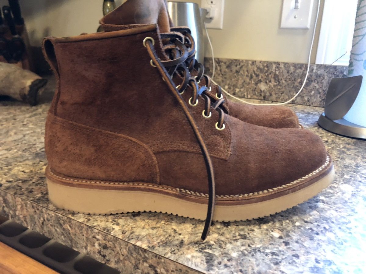 Viberg Viberg Bobcat Aged Bark Roughout Sz.10 110 last | Grailed