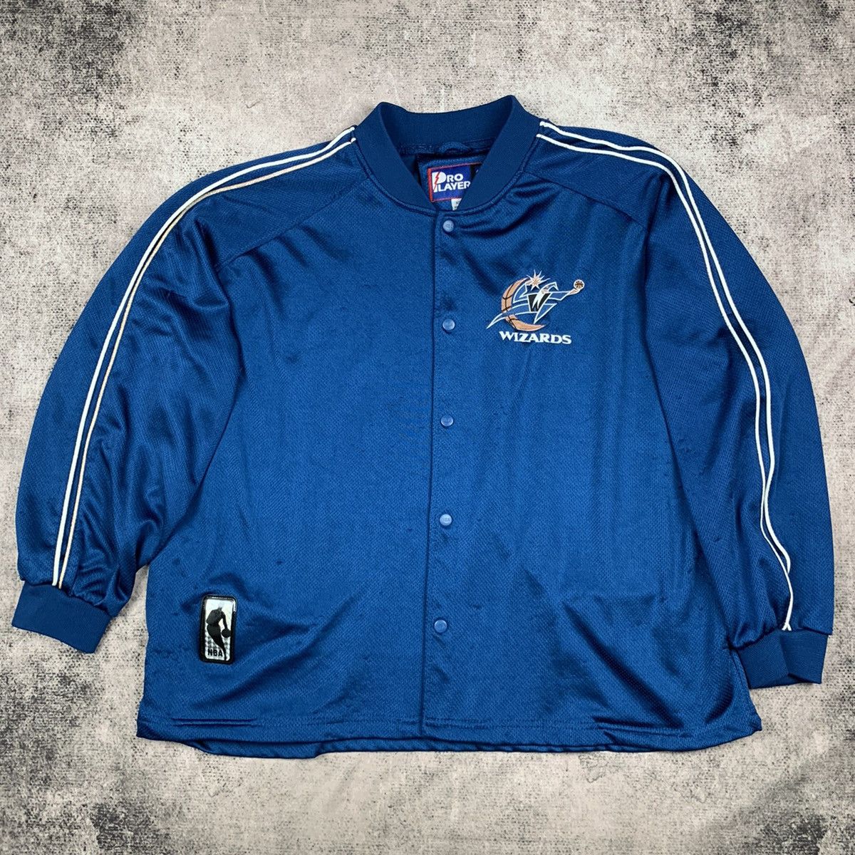 NBA × Pro Player × Vintage Vintage pro player Washington wizards warm ...
