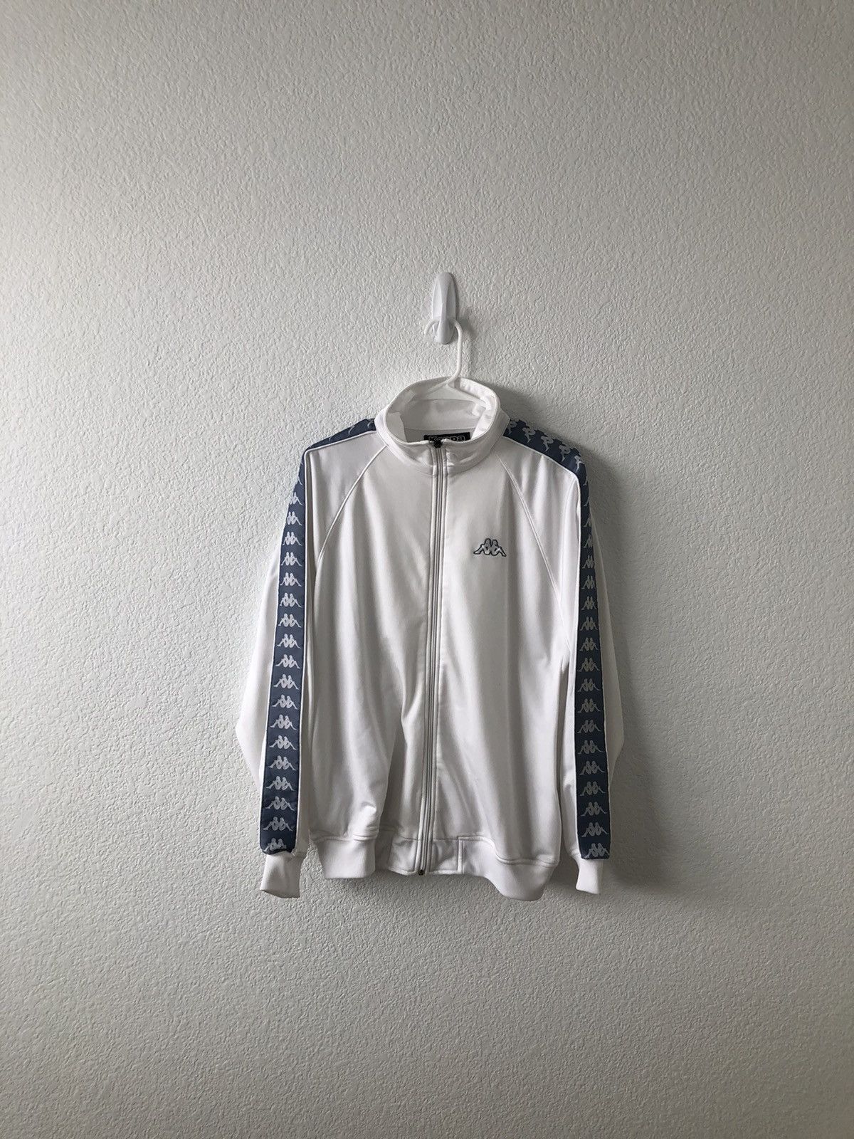 Kappa KAPPA WHITE TRACK JACKET | Grailed
