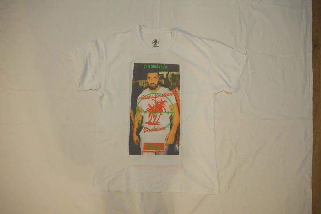 Band Tees × Drake RARE Assassination Vacation Tour- Drake Greetings ...