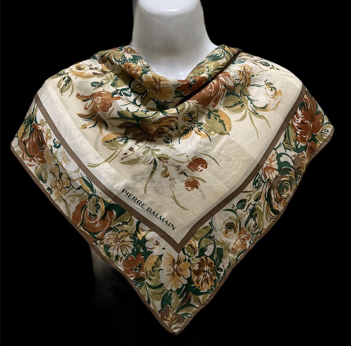 Vintage Pierre Balmain scarf | Grailed