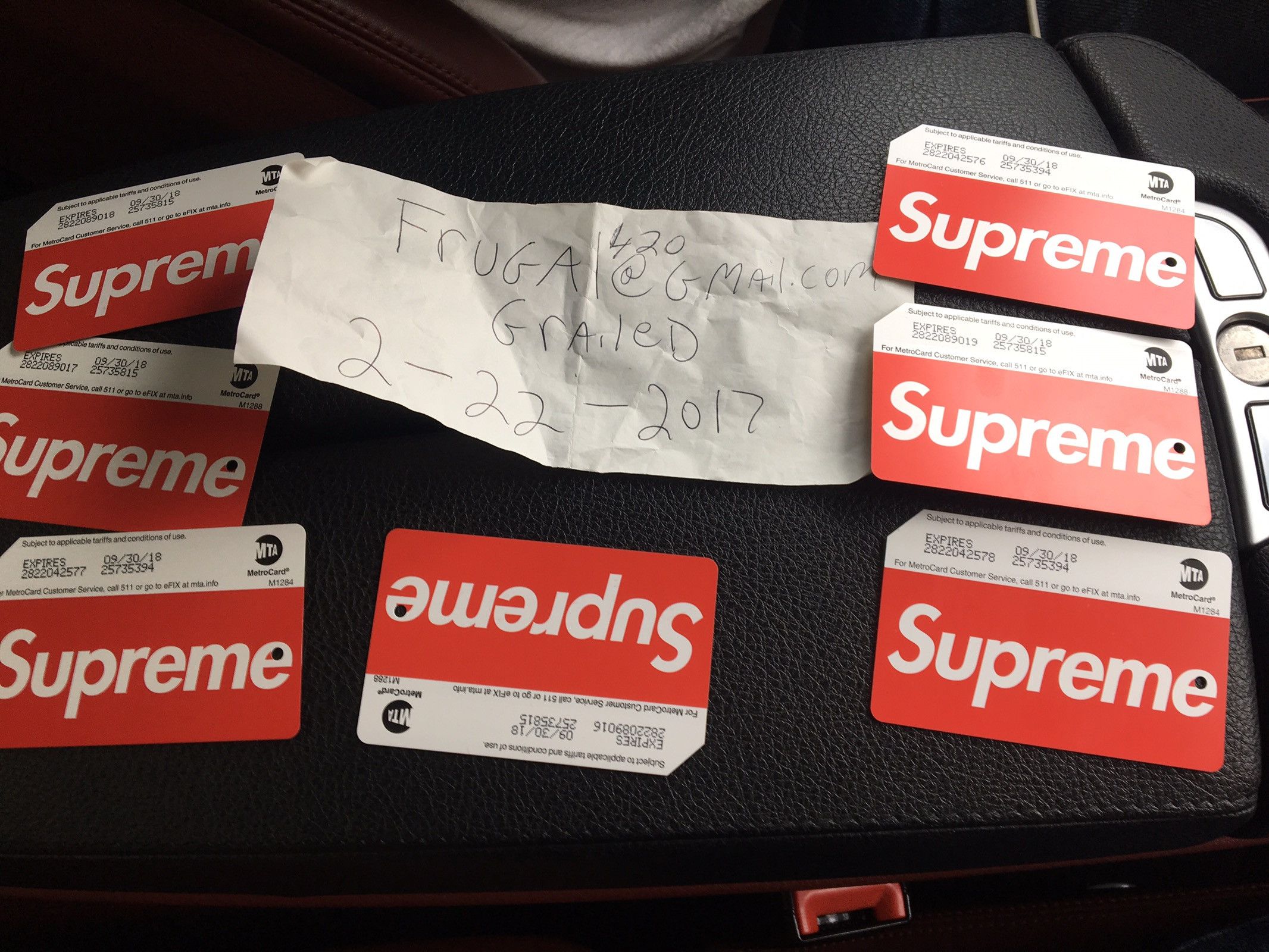 Supreme Supreme Metro Card | Grailed