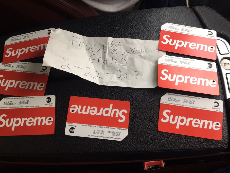 Supreme Supreme Metro Card | Grailed