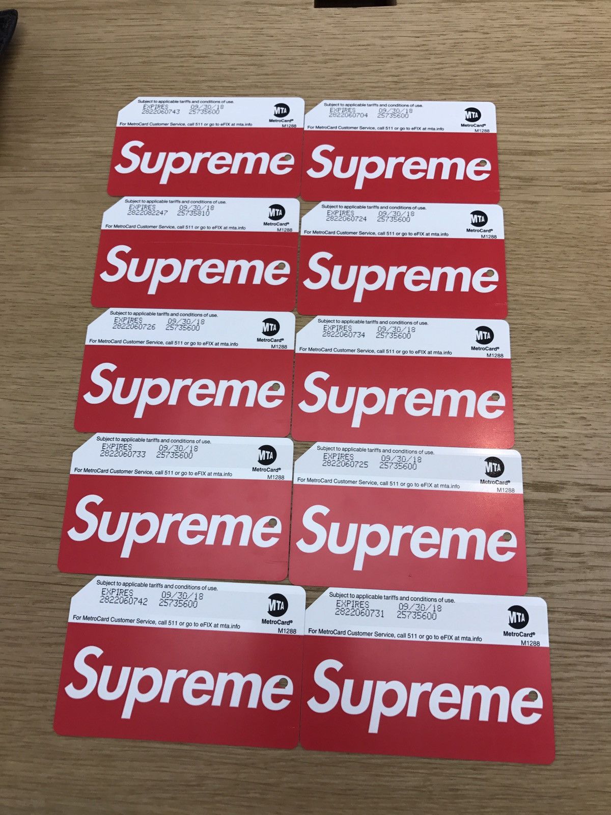Supreme Supreme Metro Card | Grailed
