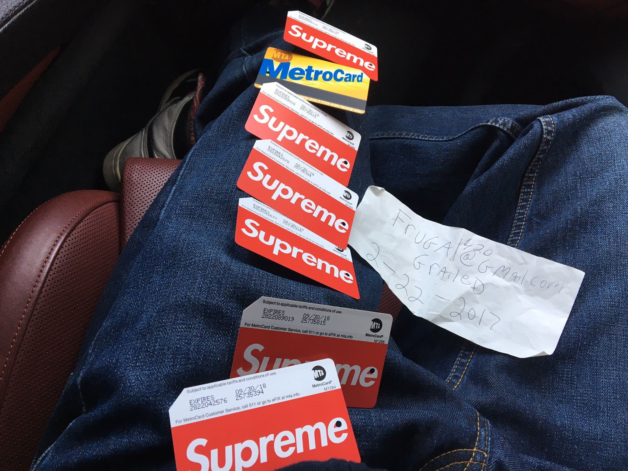 Supreme Supreme Metro Card | Grailed