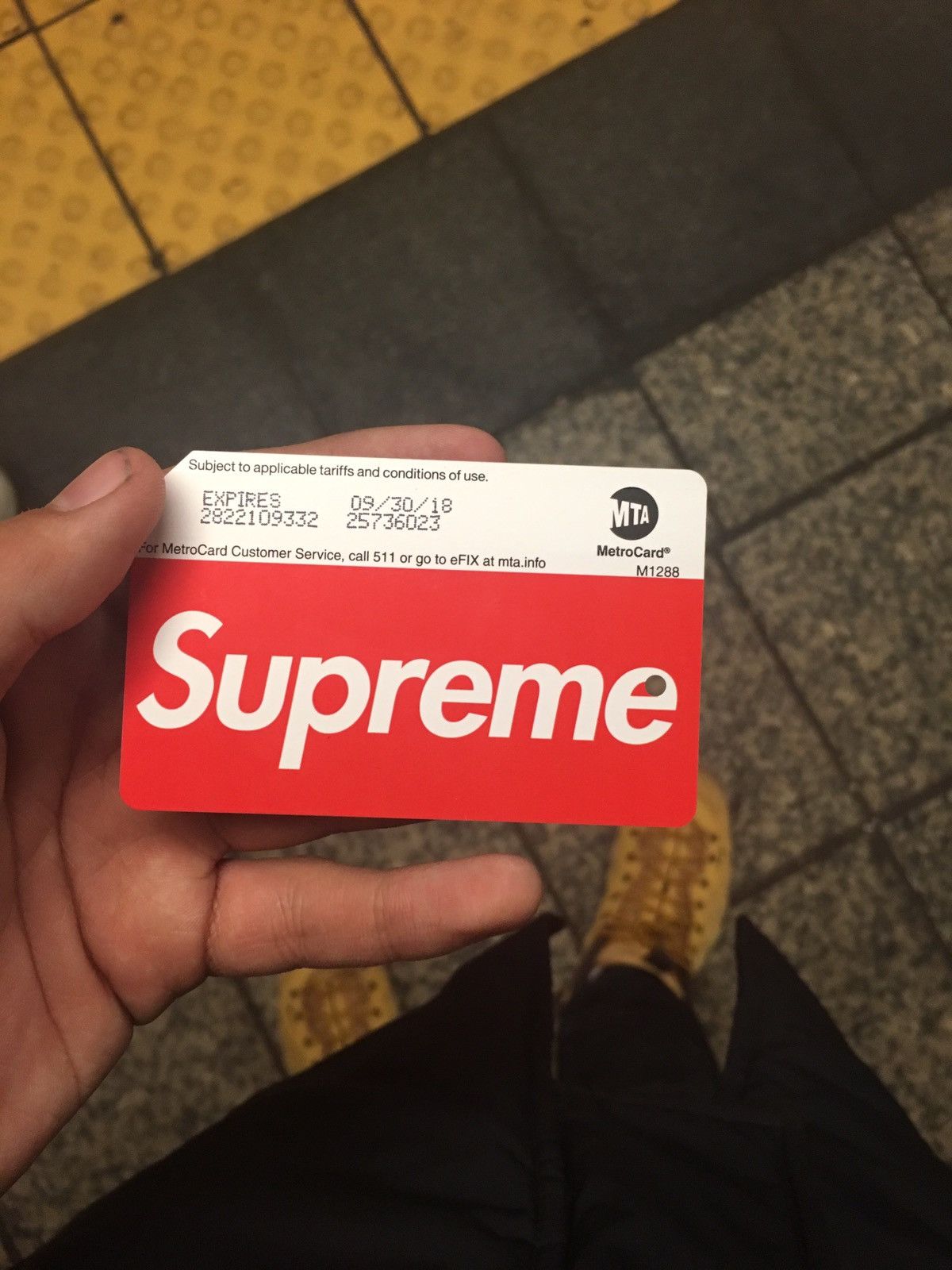 Supreme Supreme Metro Card | Grailed