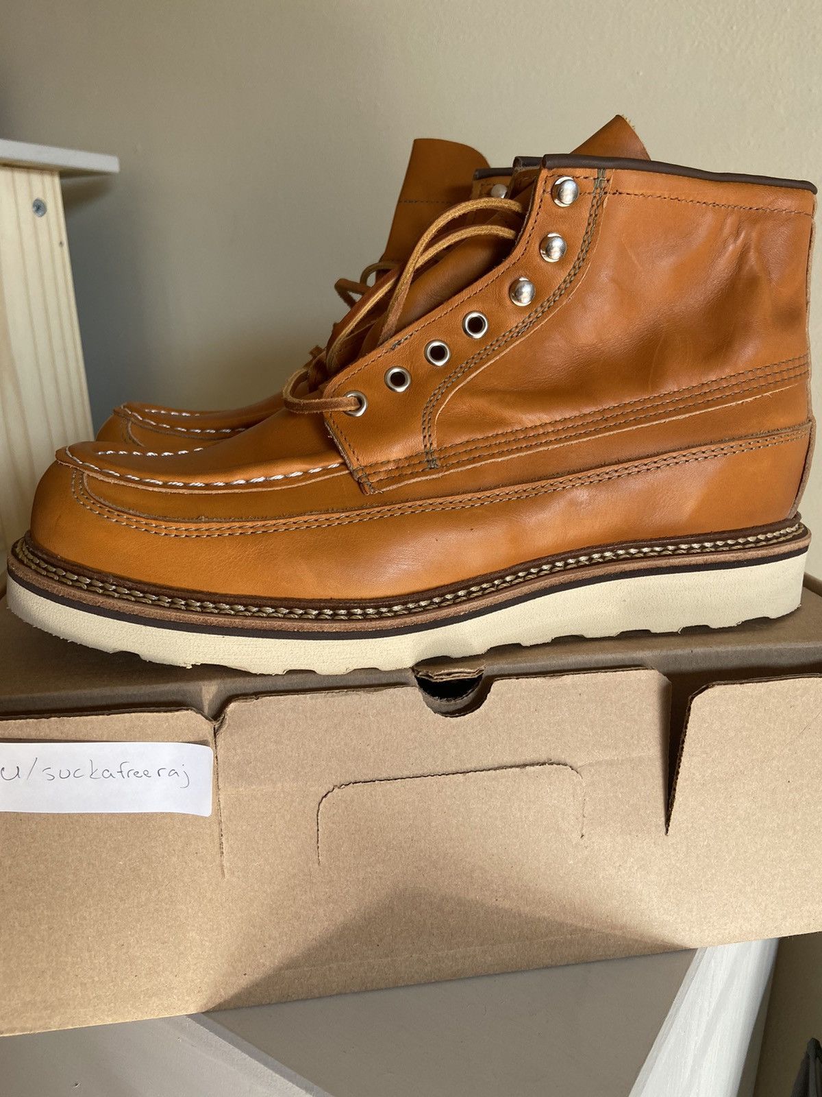 Red Wing Red Wing 9850 Canoe Moc toe | Grailed