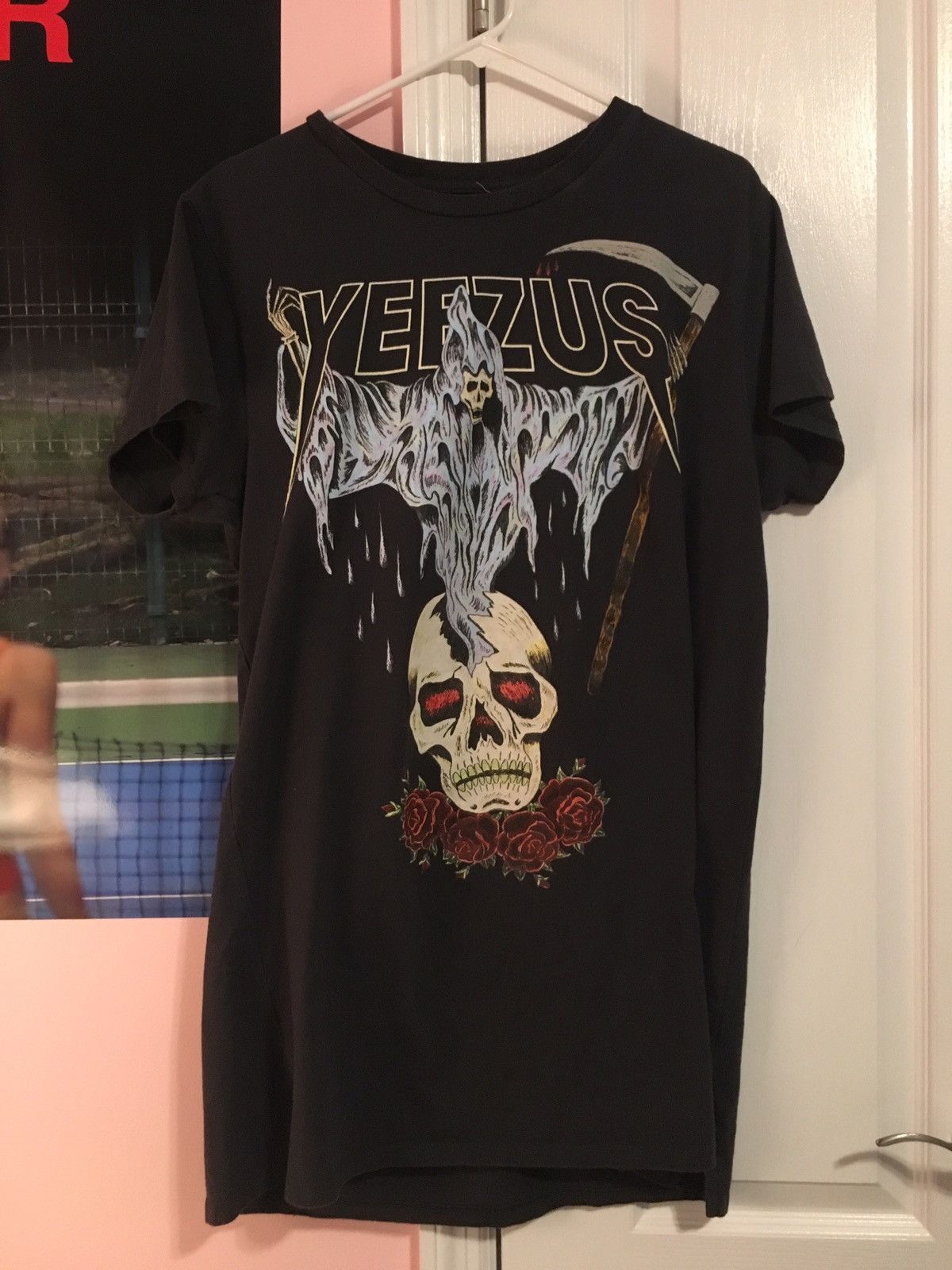 Kanye West Yeezus Tour Grim Reaper Tee | Grailed
