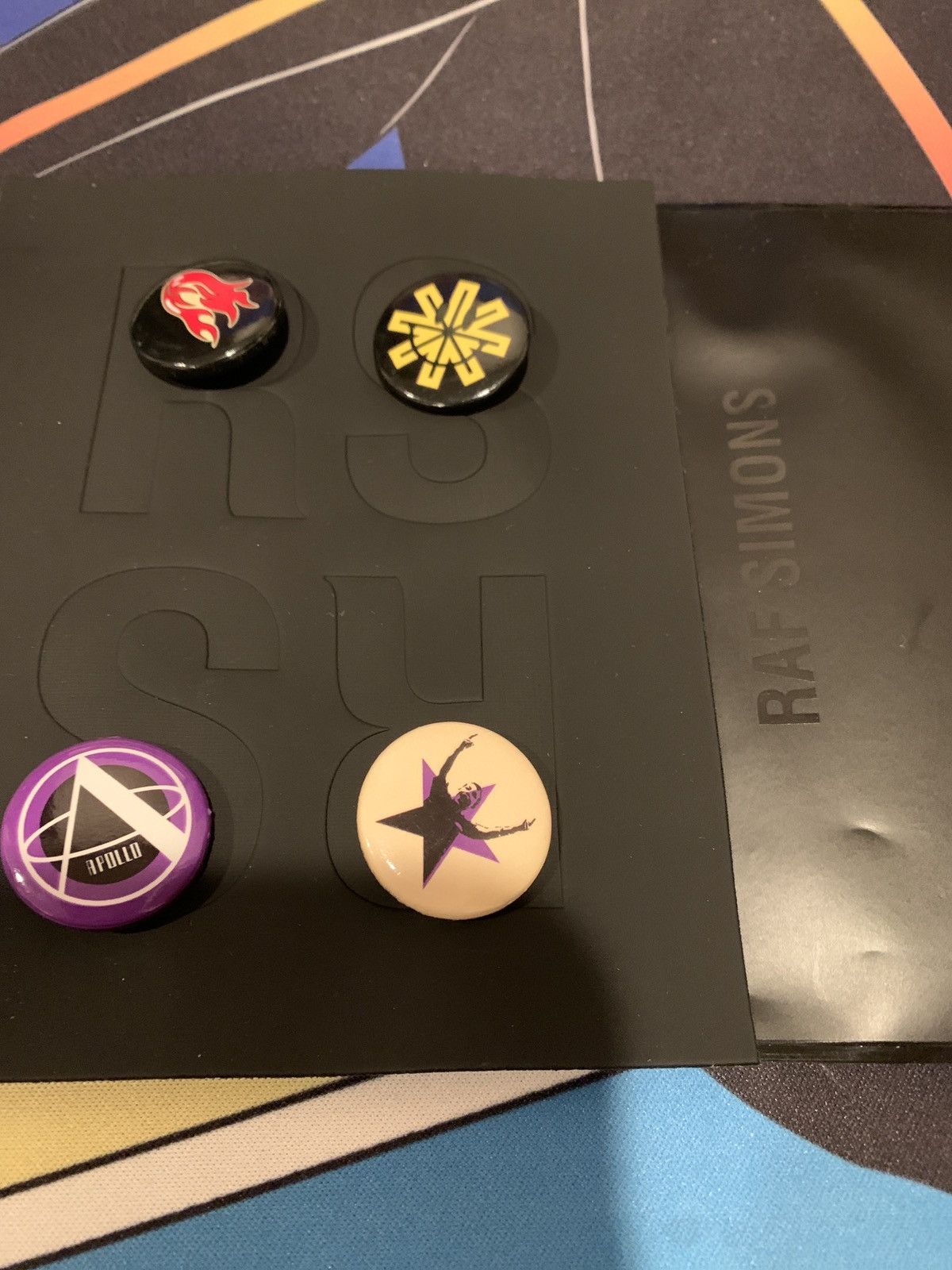 Raf Simons Raf Simons set of Punk Pins | Grailed