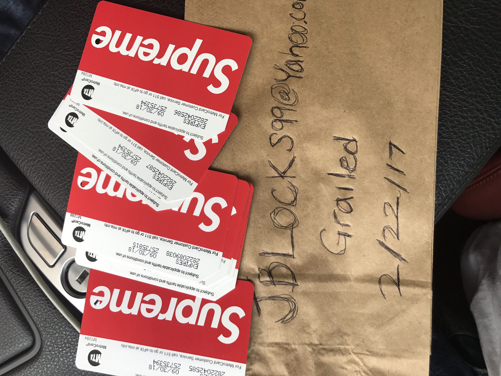 Supreme Supreme Metro Card | Grailed