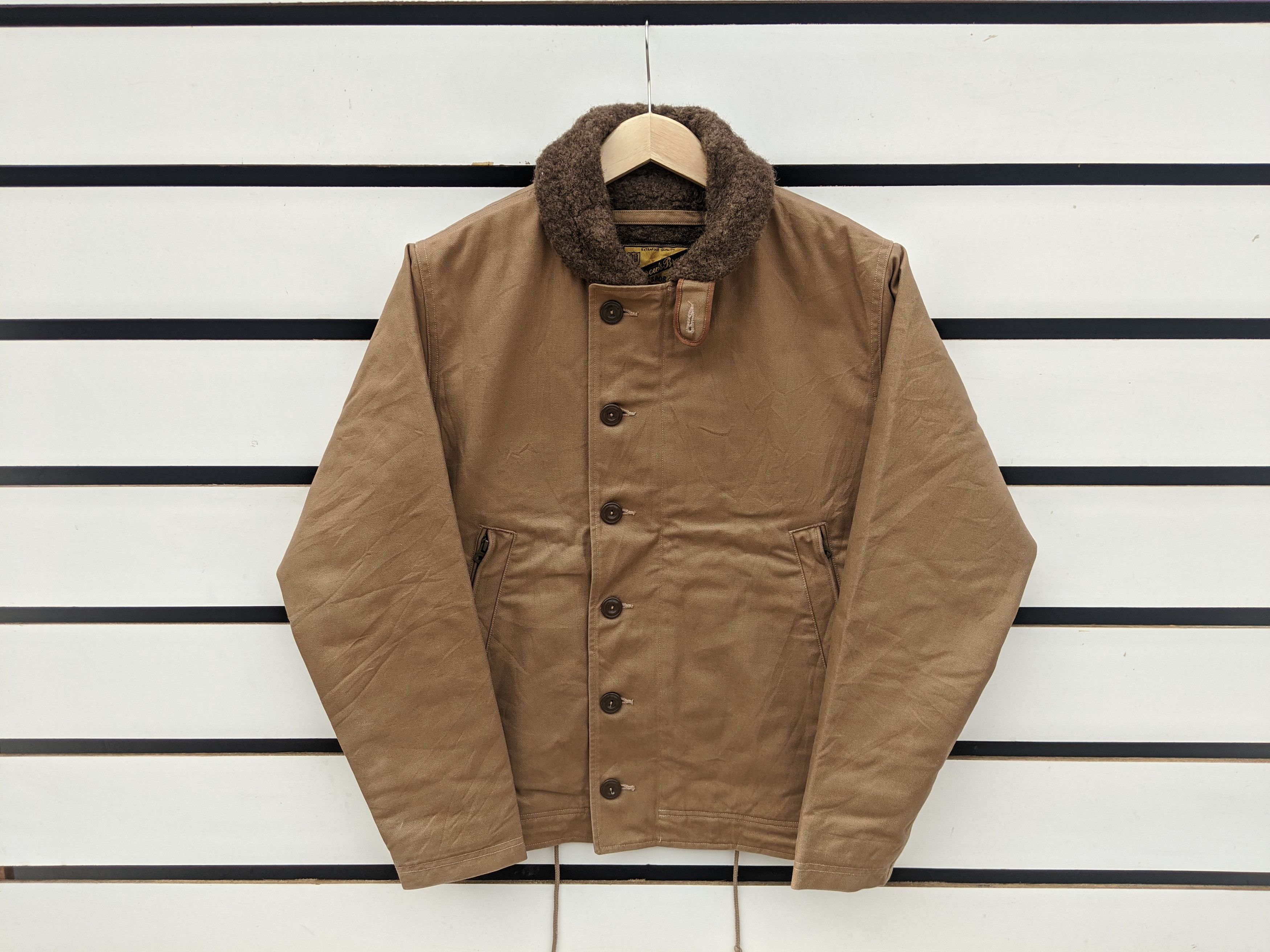 Japanese Brand × Pherrows × Us Issue Pherrows N-1 Deck Jacket Made In Japan | Grailed