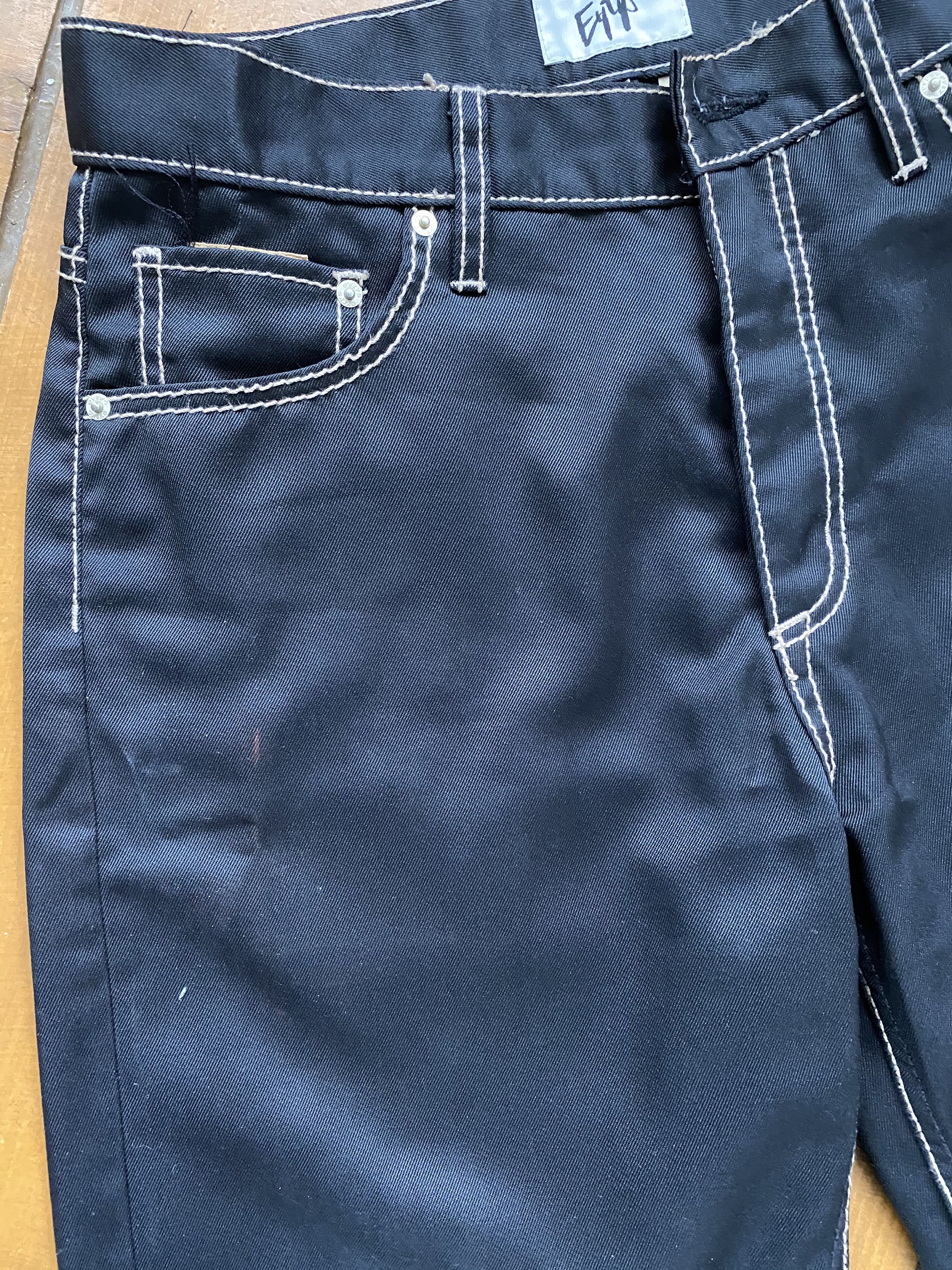 Eytys Eytys Benz Black Denim Pants fw18 „Purple Velvet Eytys Eytys Benz Black Denim Pants fw18 „Purple Velvet